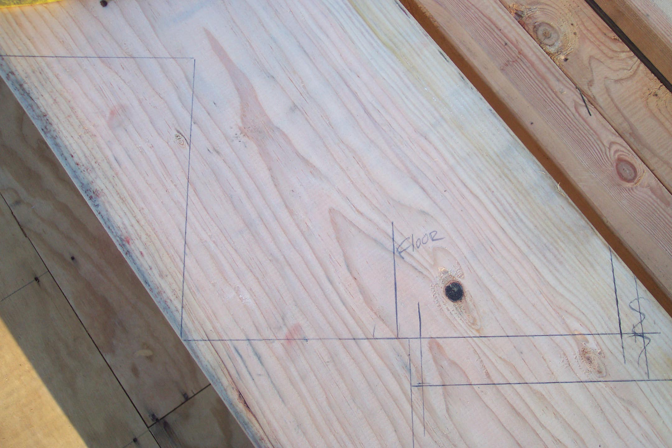 Split Level Stair Framing